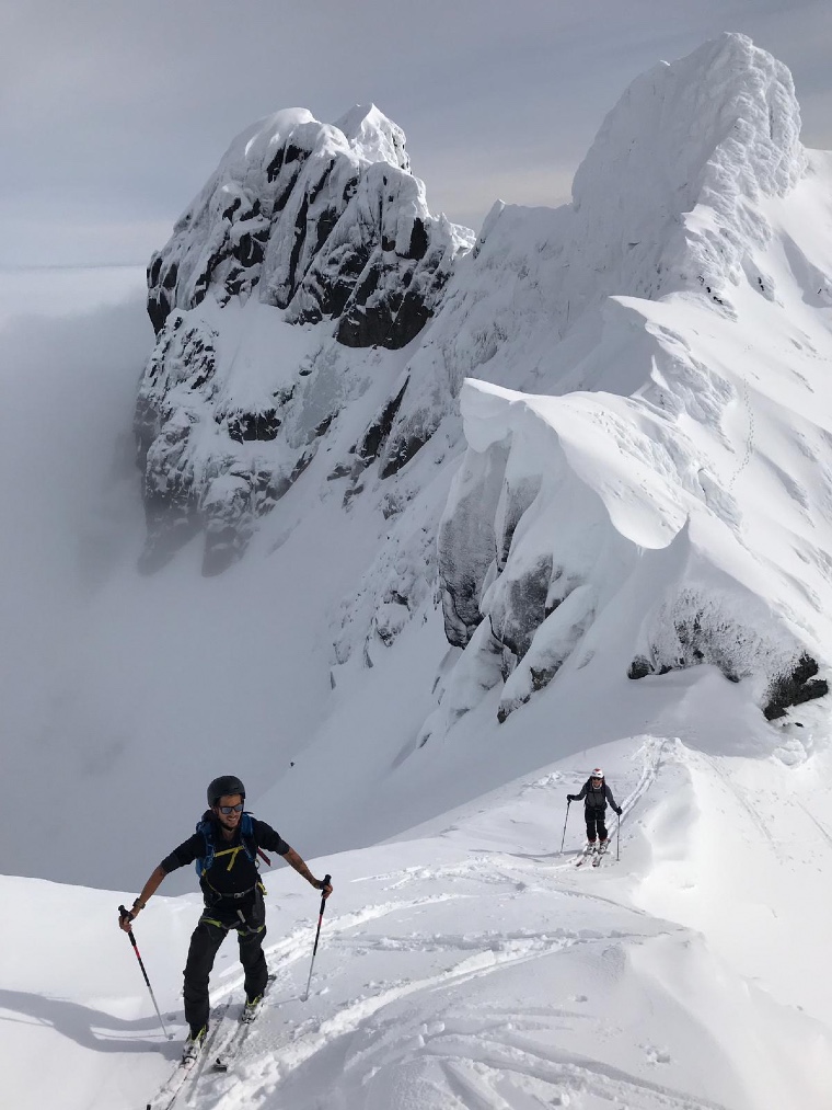 ski de rando dans les Lofoten Jour 2 au Geitgallien ski de rando dans les Lofoten Jour 2 au Geitgallien